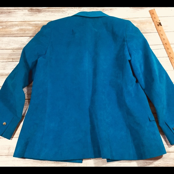 Baron Peters | Jackets & Coats | Vintage Baron Peters Turquoise Blue ...
